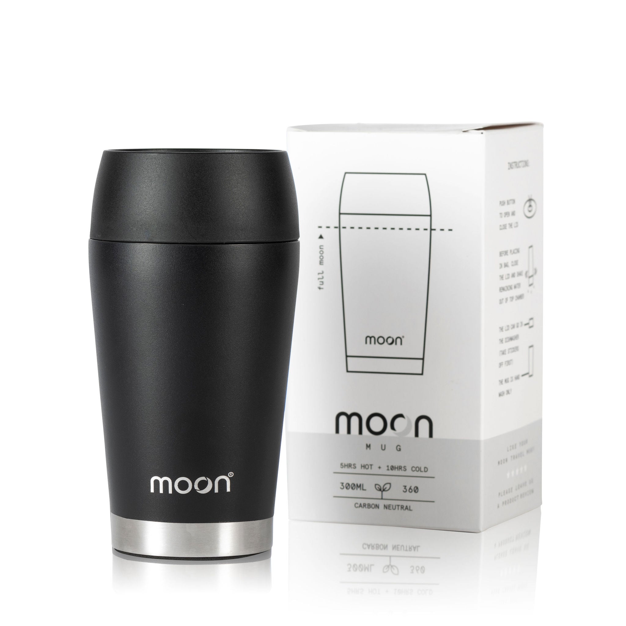Moon 360° Reusable Coffee Cup - Insulated Travel Cups Australia – Moon ...