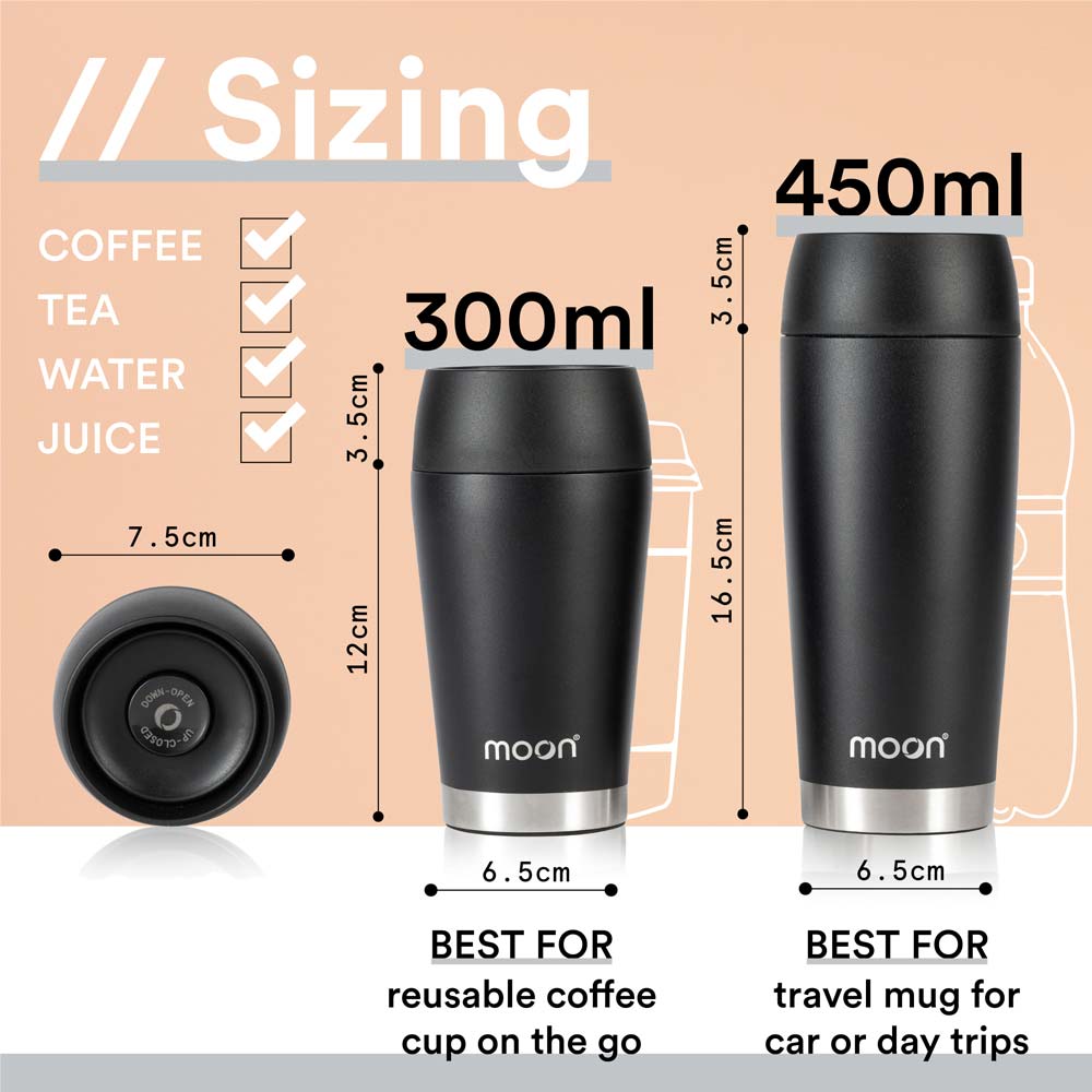 Moon 360° Travel Mug - Insulated Travel Coffee Mugs Australia – Moon ...