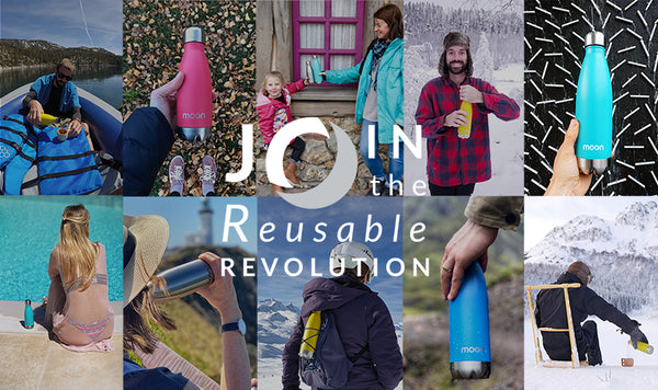 Moon Bottles Australia - Insulated Stainless Steel Water Bottles