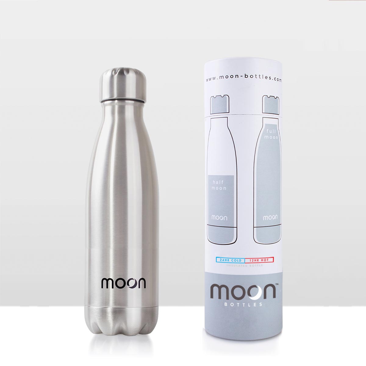 Insulated, Stainless Steel Water Bottles | Moon Bottles Australia
